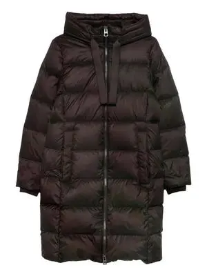 Marc O'polo Quilted Zip Coat - Brown