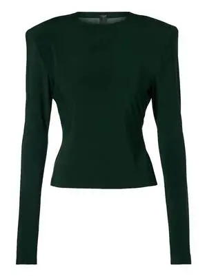 Norma Kamali Jersey Top - Green