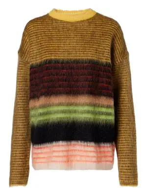 La DoubleJ Berra Mohair-blend Sweater - Multicoloured