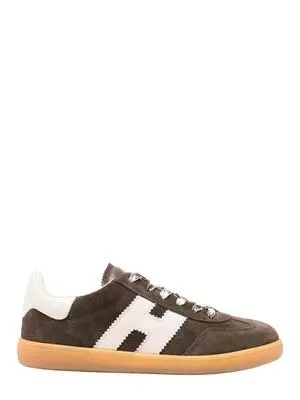 Hogan Suede Sneakers - Brown