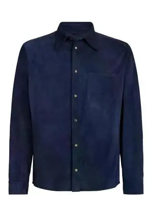 Brunello Cucinelli Chest-pocket Button-fastening Shirt - Blue