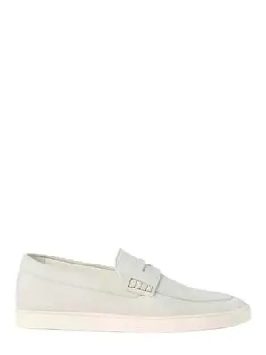 Brunello Cucinelli Suede Loafers - Neutrals