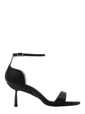 VICE VERSA 95mm Editor Ankle-strap Sandals - Black