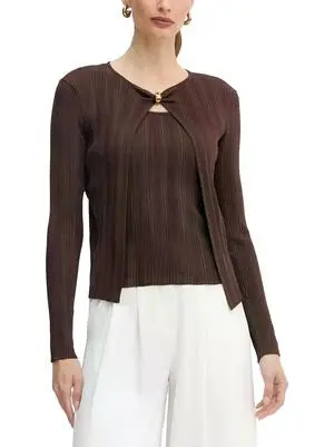 Guess Kathleen Ribbed Sweater Set - Brown