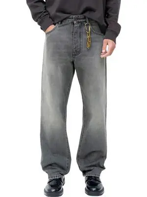 DARKPARK Faded Denim Jeans - Grey