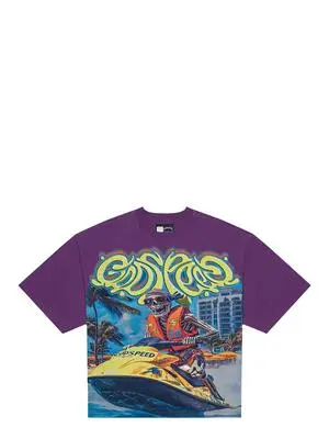 GODSPEED Wave Runner Tee - Purple