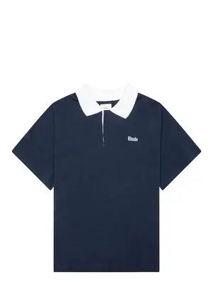 Rhude Pique Polo - Blue