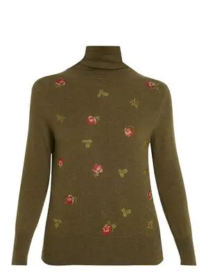 Libertine Cashmere Turtleneck Sweater - Bronze