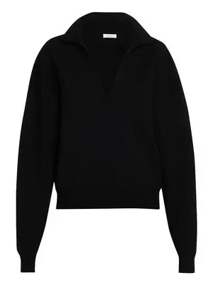 A.L.C. Timmy Polo Sweater - Black