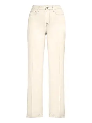 L & APOS;AGENCE Scottie High-rise Wide-leg Jeans - Macadamia
