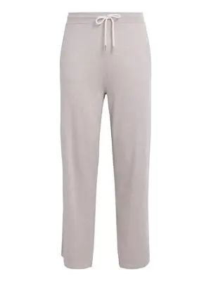 N.peal Cotton-silk-cashmere Wide-leg Sweatpants - Grey