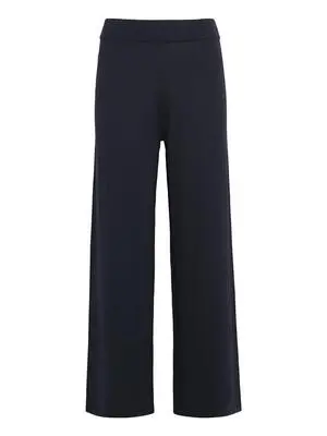 Falke Merino Wool Wide-leg Trousers - Navy