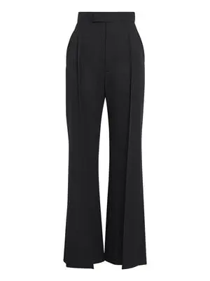 VIVIENNE WESTWOOD Virgin Wool Wide-leg Trousers - Black