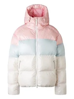 Bogner Vally Down Jacket - Pink/light Blue/white