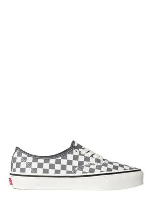 VANS Premium Authentic Checkerboardin Sneakers - Asphalt/marshmallow