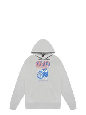 OVO Mechanic Owl Hoodie - Heather Grey