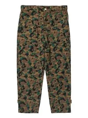 A BATHING APE Pixelate Camo Tactical Pants - Green