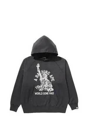 A BATHING APE Relaxed Fit Pullover Hoodie - Black