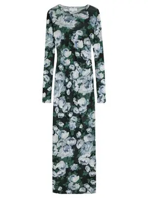 Stella McCartney Floral-print Mesh Maxi Dress - Multicoloured 1
