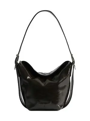 Zadig&Voltaire Baby Jane Vintage Patent Bag - Brown