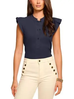 Ramy Brook Monroe Top - Navy