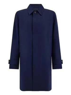 FERRAGAMO Car Coat - Navy