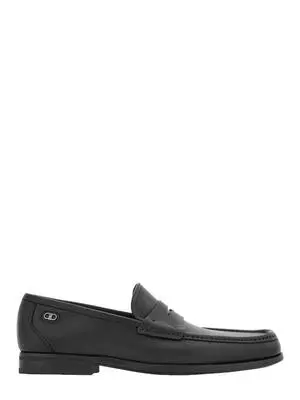 FERRAGAMO Penny Loafer Black