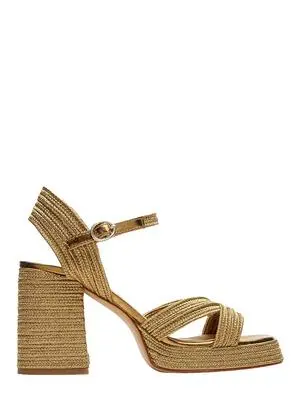 CastaÑer Valle Sandals - Oro Viejo