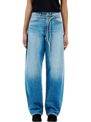 SLVRLAKE Hailey Low Rise Barrel Jeans - Day Dreamer