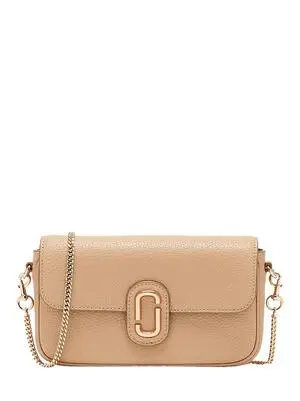 Marc Jacobs Pebble J Marc Mini Leather Bag Camel