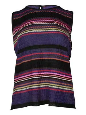 MISSONI Striped Sleeveless Top