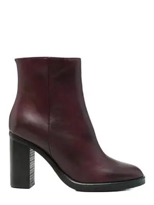 PAOLA PARISI 90mm Block-heel Boots - Red
