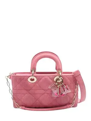Dior 2010's Canage Lady D-joy Tote Bag - Pink