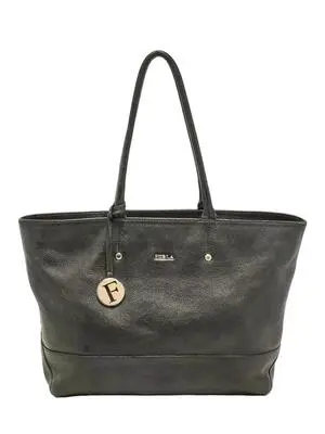 Furla Leather Tote - Black