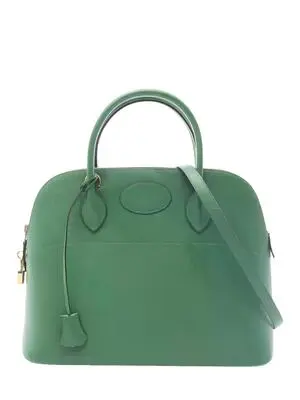 Hermès 1995 Bolide 35 Tote Bag - Green