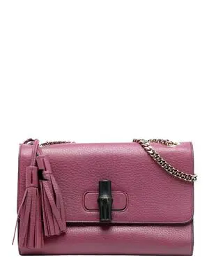 GUCCI 2016-2025 Medium Miss Bamboo Crossbody Bag