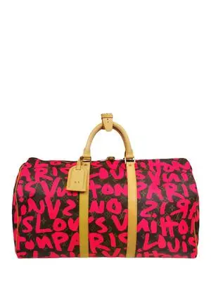 LOUIS VUITTON 2009 Keepall 50 Travel Bag - Pink