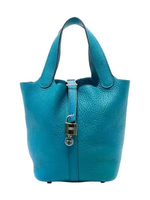 Hermès 2013 Picotin Lock 18 Handbag - Blue