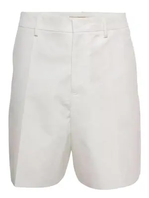 Valentino Garavani Cotton Tailored Shorts - White