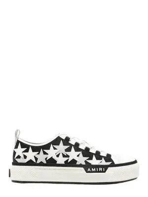 Amiri Stars Court Low Sneakers - Black