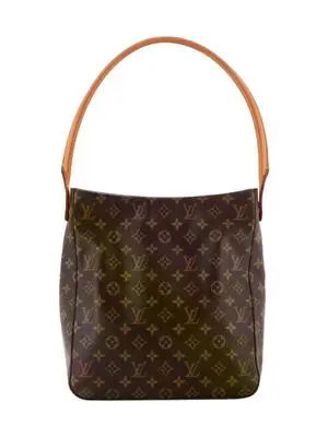 LOUIS VUITTON Looping Handbag Monogram Canvas Gm - Brown