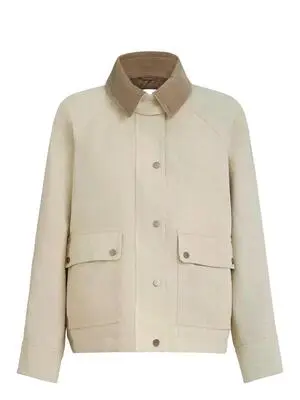 Brunello Cucinelli Button-up Jacket - Neutrals