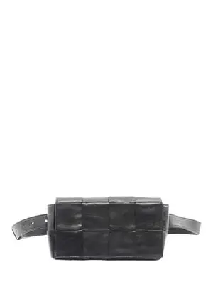 Bottega Veneta 2010s Cassette Belt Bag - Black