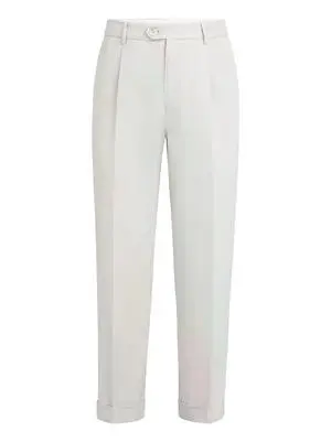 Brunello Cucinelli Cotton Trousers - Neutrals