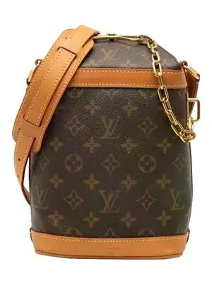 LOUIS VUITTON 2019 Monogram Legacy Milk Box Crossbody Bag - Brown