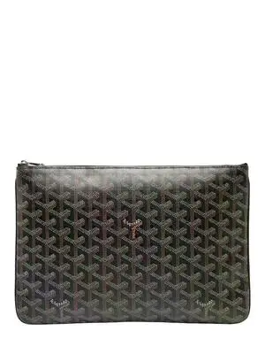 Goyard 2016 Ine Senat Mm Clutch Bag - Black