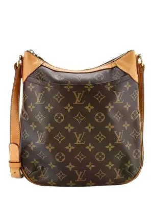 LOUIS VUITTON Odeon Handbag Monogram Canvas Pm - Brown