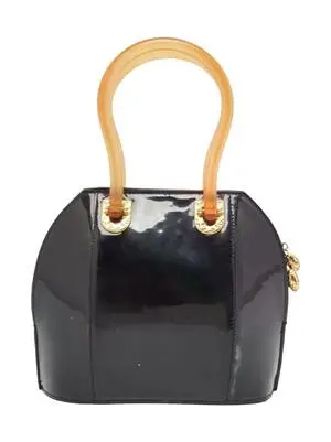 Nina Ricci Patent-leather Tote Bag - Black