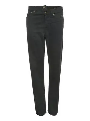 Saint Laurent Cotton Jeans - Black