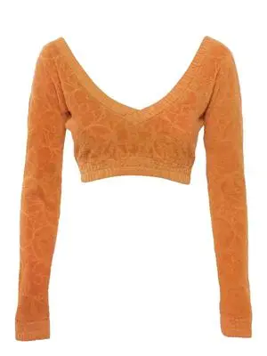 LOUIS VUITTON Terrycloth Top - Orange